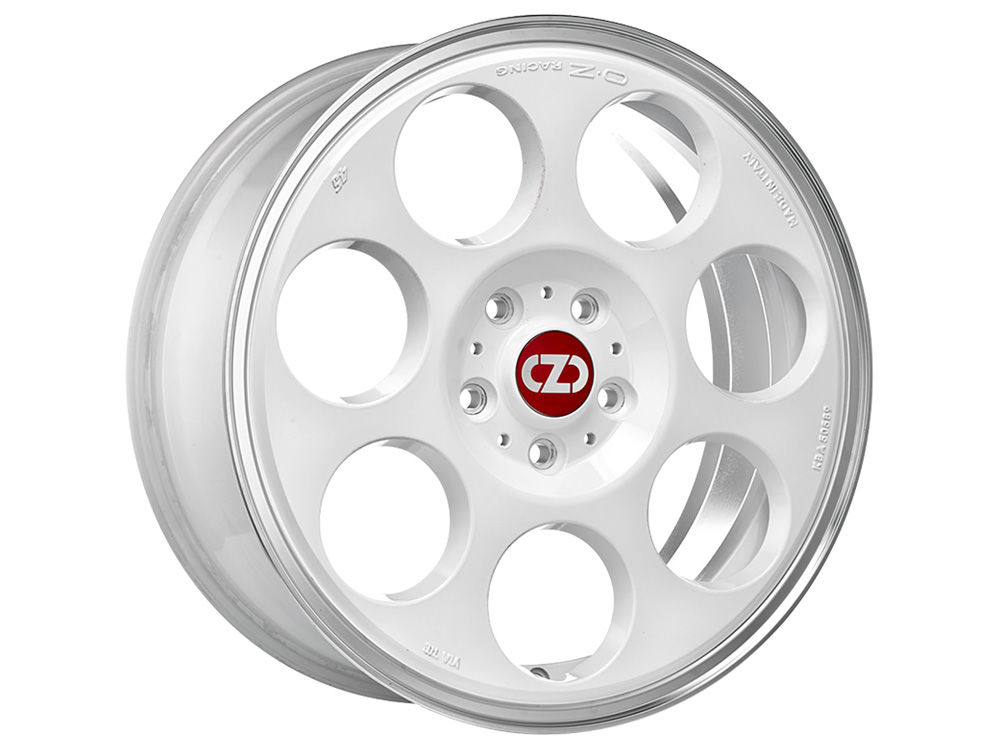 WHEEL OZ ANNIVERSARY 45 7X17 ET35 4X 98 58,06 RACE WHITE DIAMOND LIP